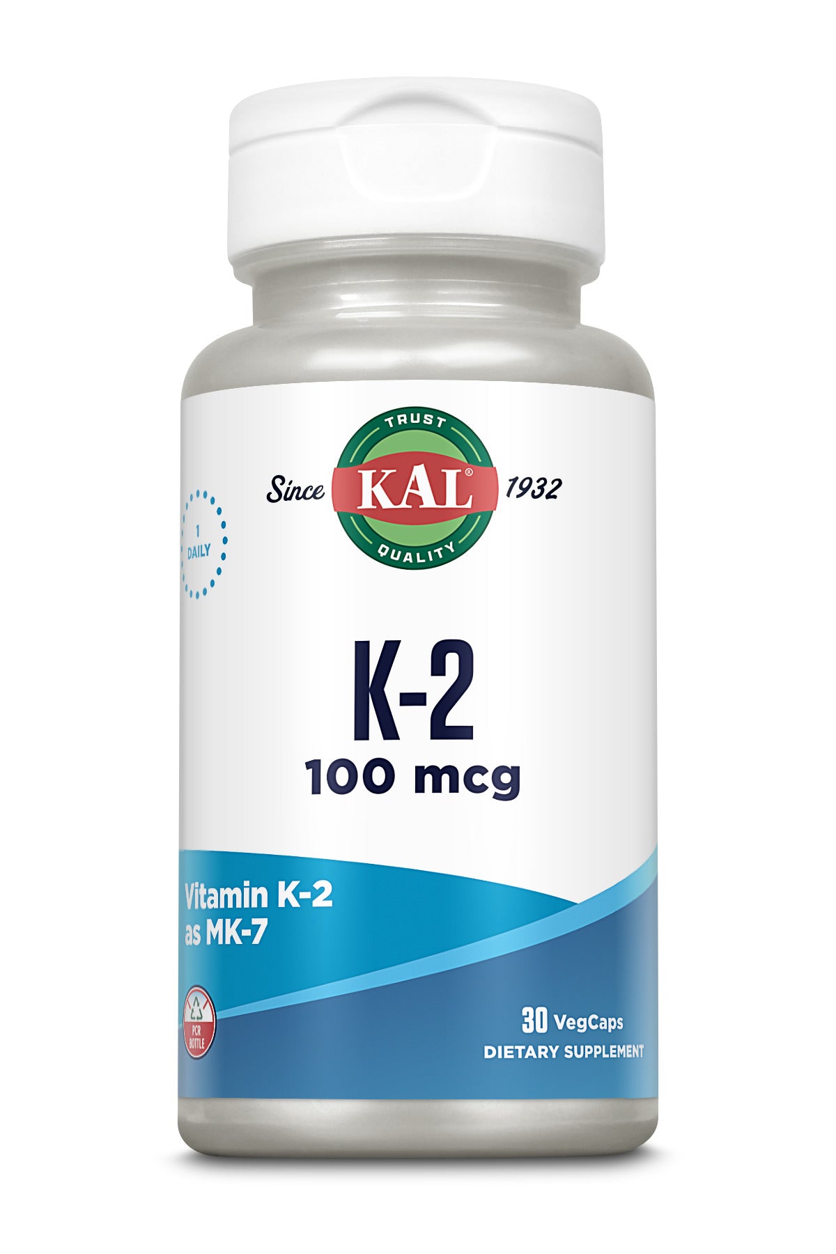 Vitamin K-2 100mcg 30cps – KAL – 30 capsule vegetale | Secom