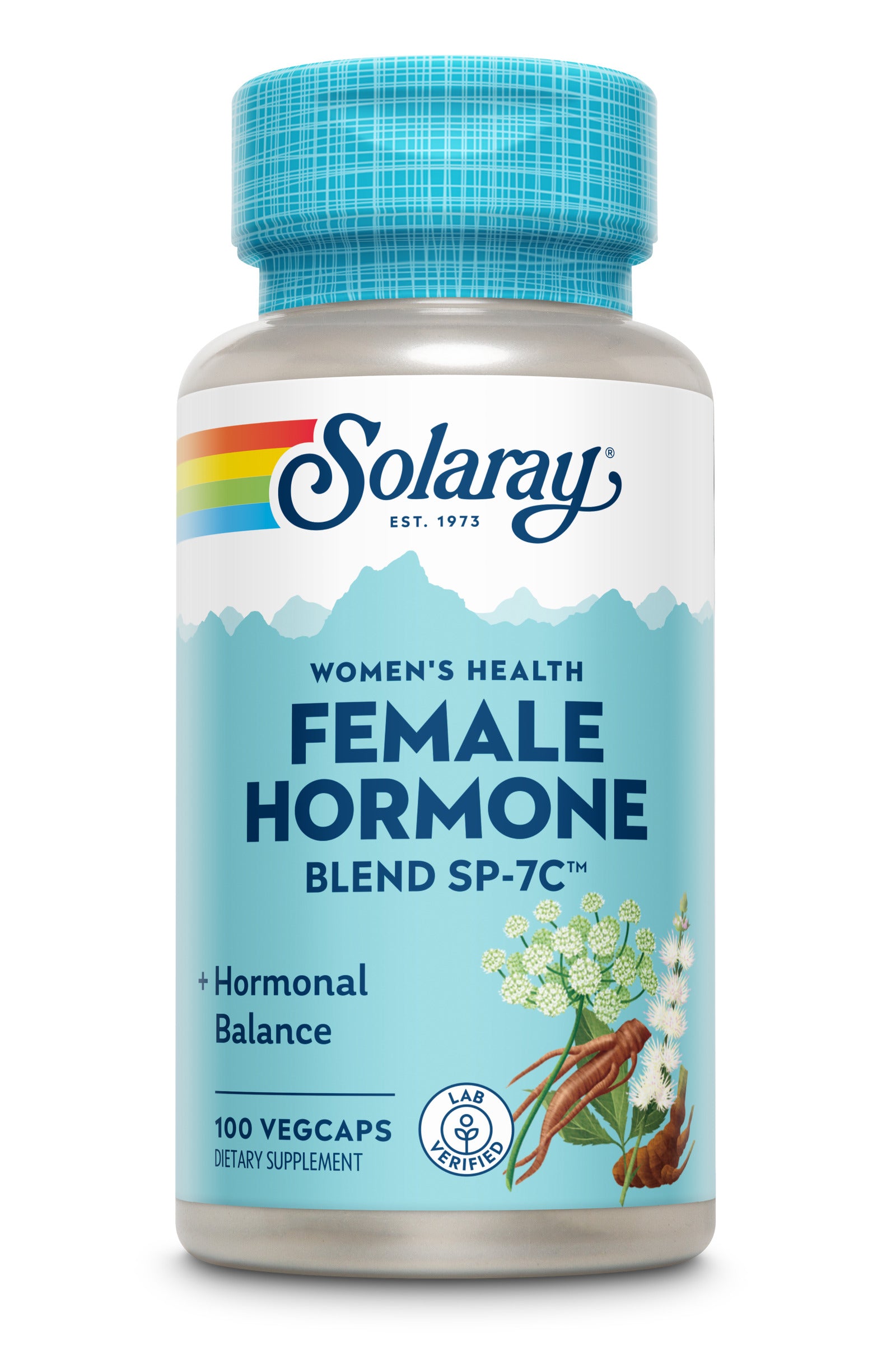 Female Hormone Blend SP-7C™ – Solaray – flacon cu 100 capsule vegetale ...