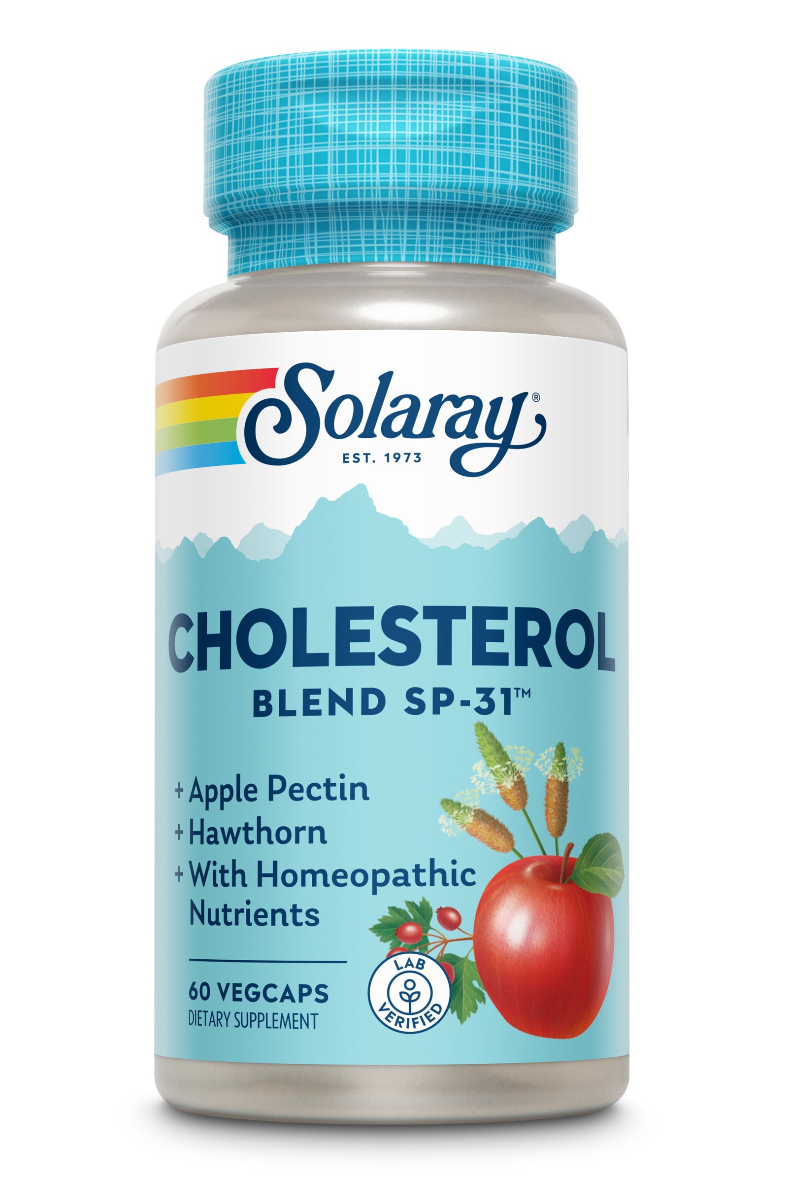 Cholesterol Blend™ 60cps – Solaray – flacon cu 60 capsule vegetale | Secom