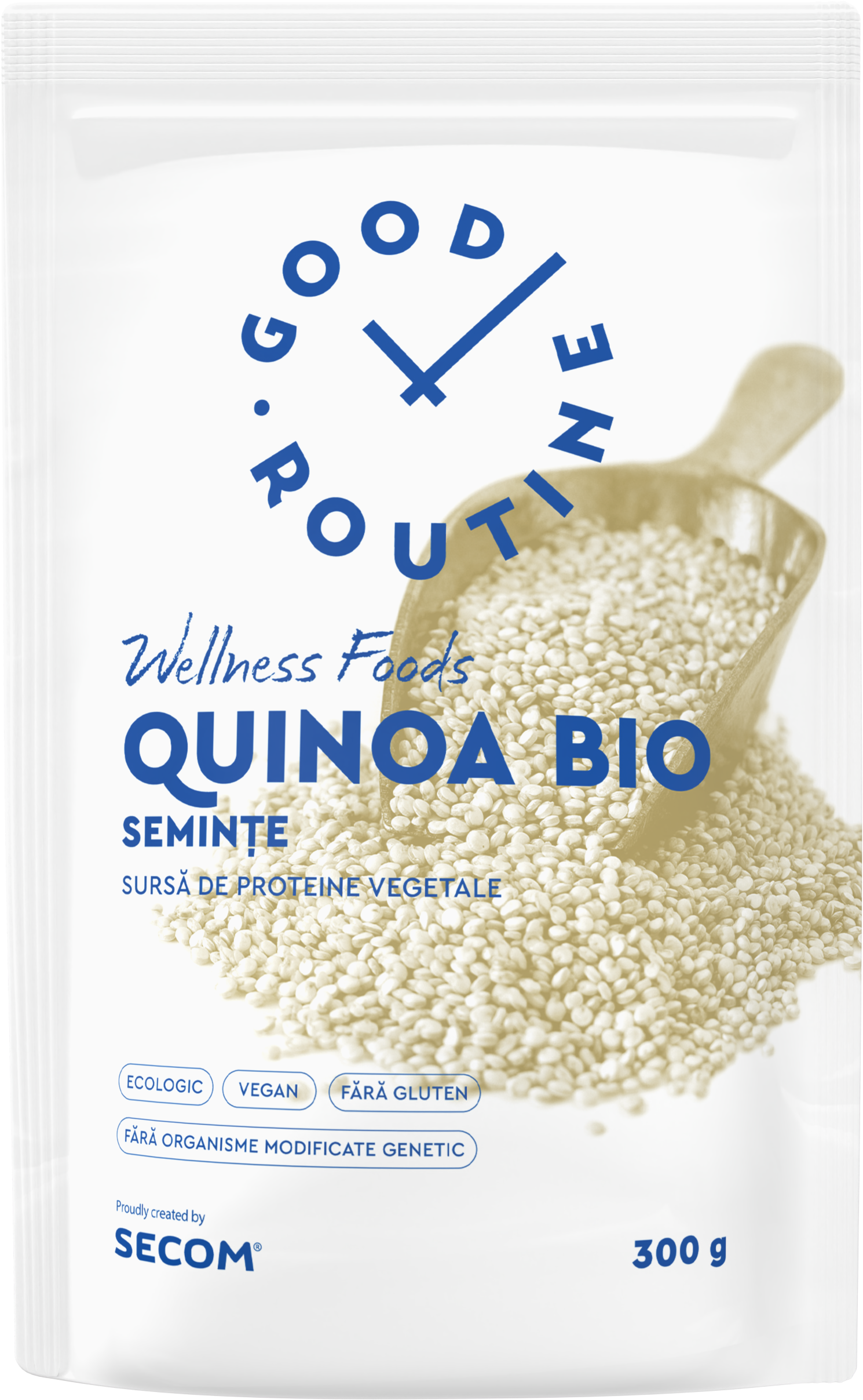 Quinoa BIO – GOOD ROUTINE – 300 g pulbere | Secom