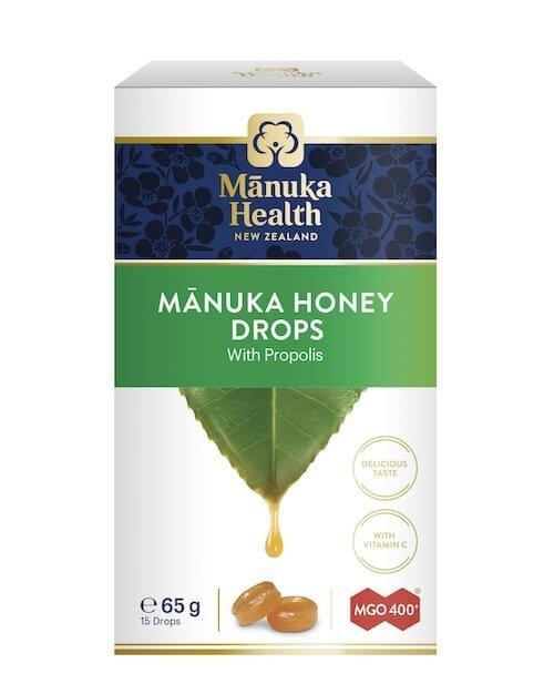 Bomboane Manuka (lamaie propolis vit C) 65g – Manuka Health – cutie 65g ...