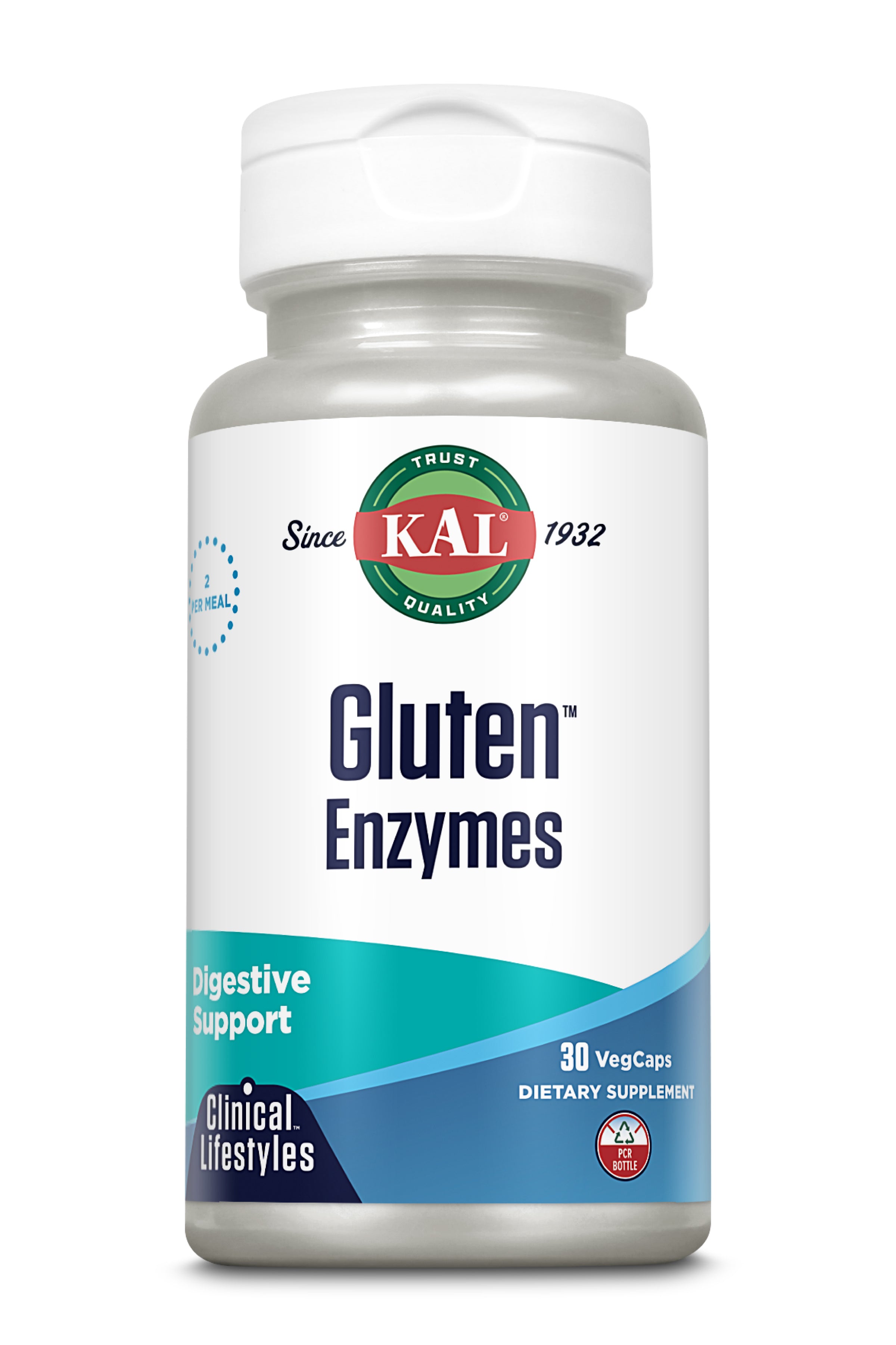Gluten Enzymes – KAL – 30 capsule vegetale | Secom
