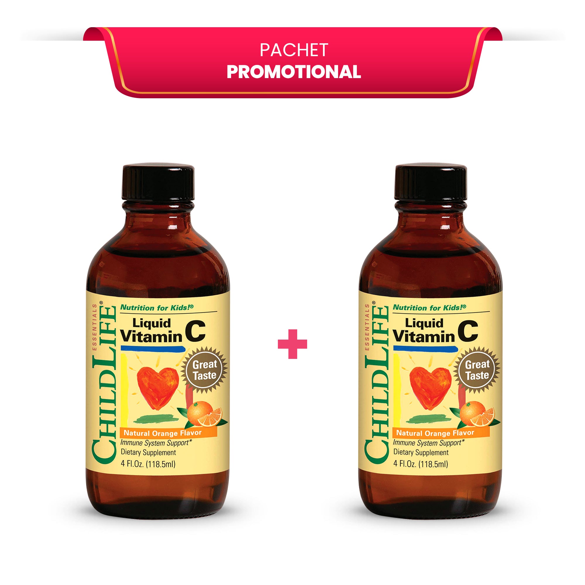 Pachet Promotional 2x Vitamin C 250mg (copii) – Childlife Essentials ...