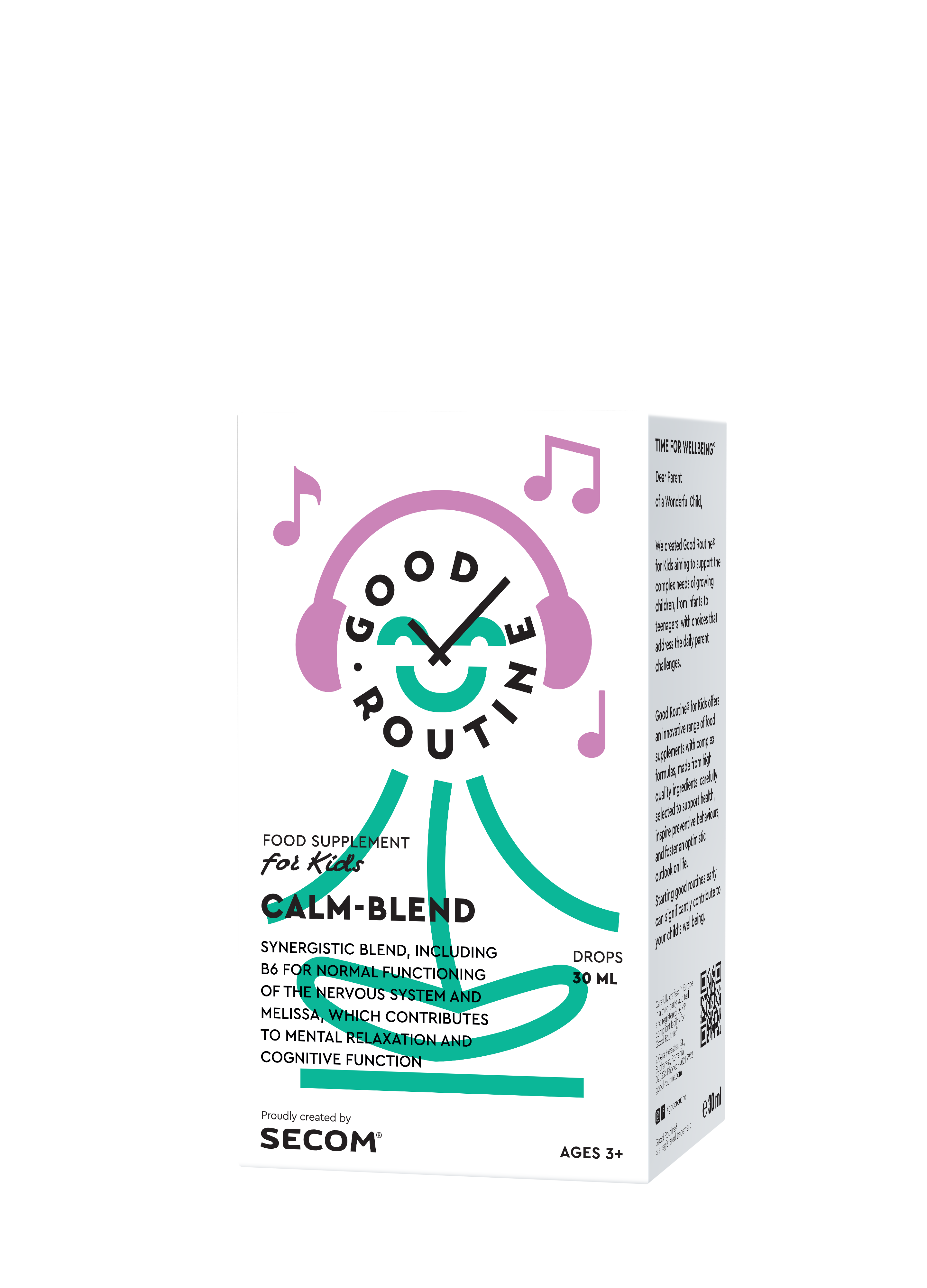 Calm-Blend – GOOD ROUTINE – 30 ml (gust de vanilie) | Secom