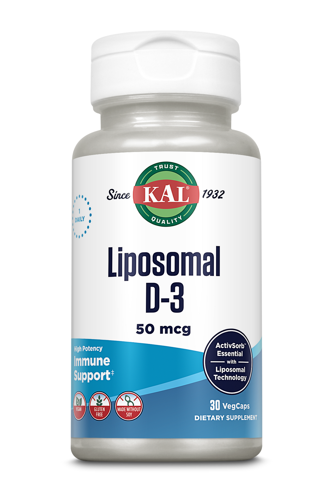 Liposomal D3 – KAL – 30 capsule vegetale | Secom