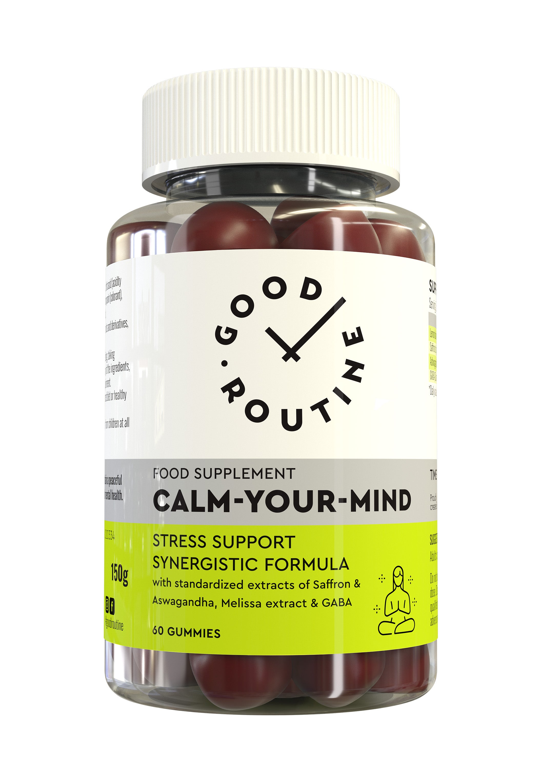 Calm-Your-Mind – GOOD ROUTINE – flacon din material polimeric cu 60 ...