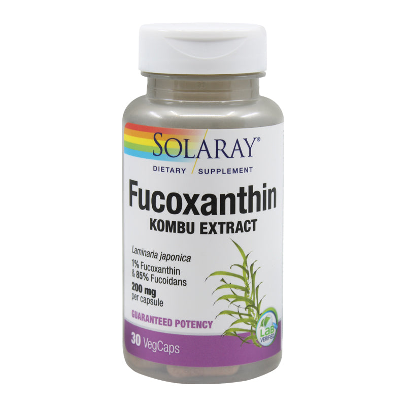 Fucoxanthin – Solaray – 30 capsule vegetale & Secom