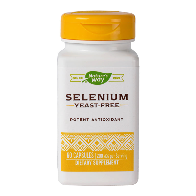 Selenium 200mcg 60cps – Natures Way – 60 capsule | Secom