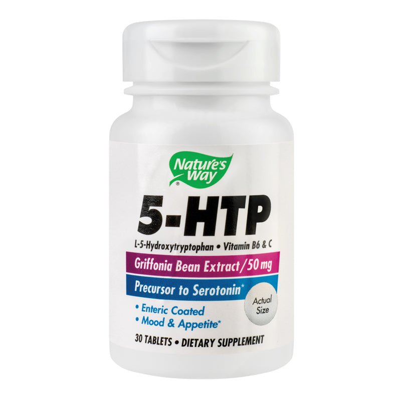5-HTP – Natures Way – 30 tablete filmate gastrorezistente | Secom